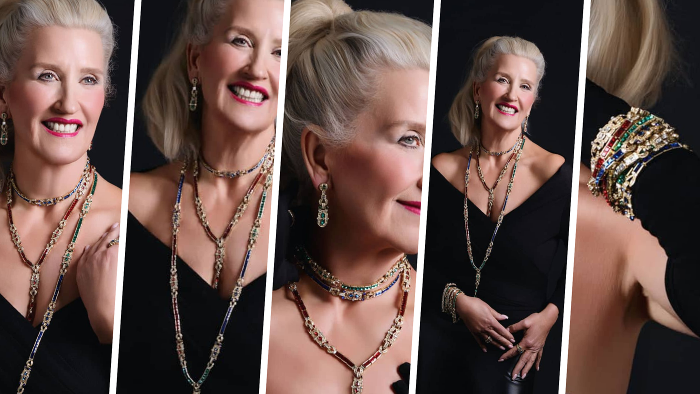 HEIDI DAUS® “It’s A Fine Line” Art Deco Convertible Collection – 60% ...