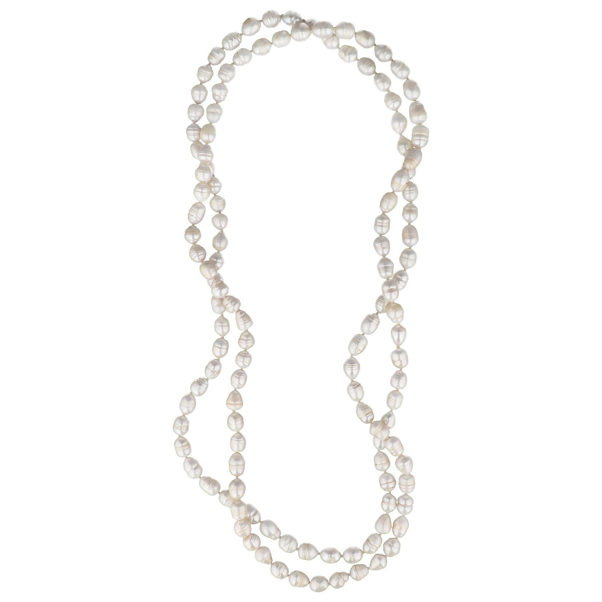HEIDI DAUS®"Girls With The Pearls" Natural Baroque Pearl Strand Neckla