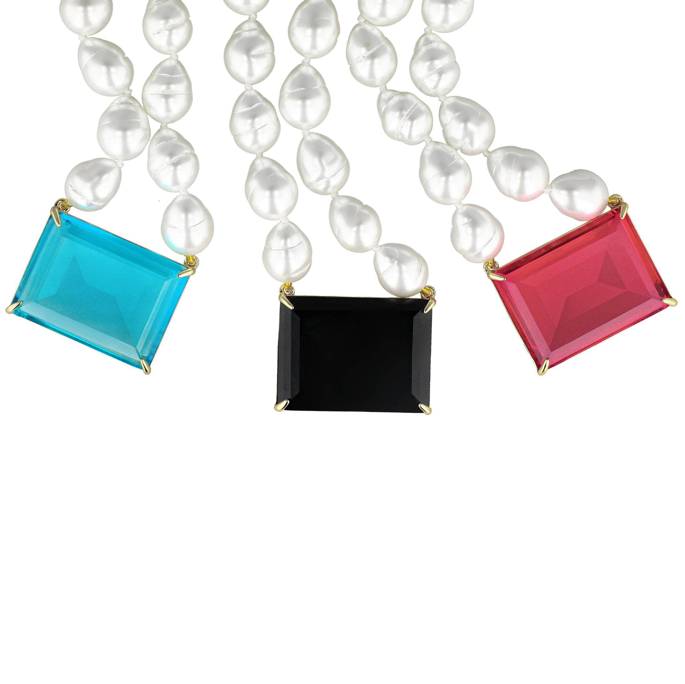 HEIDI DAUS®"Devil Wears Heidi" Beaded Pearl Pendant Necklace