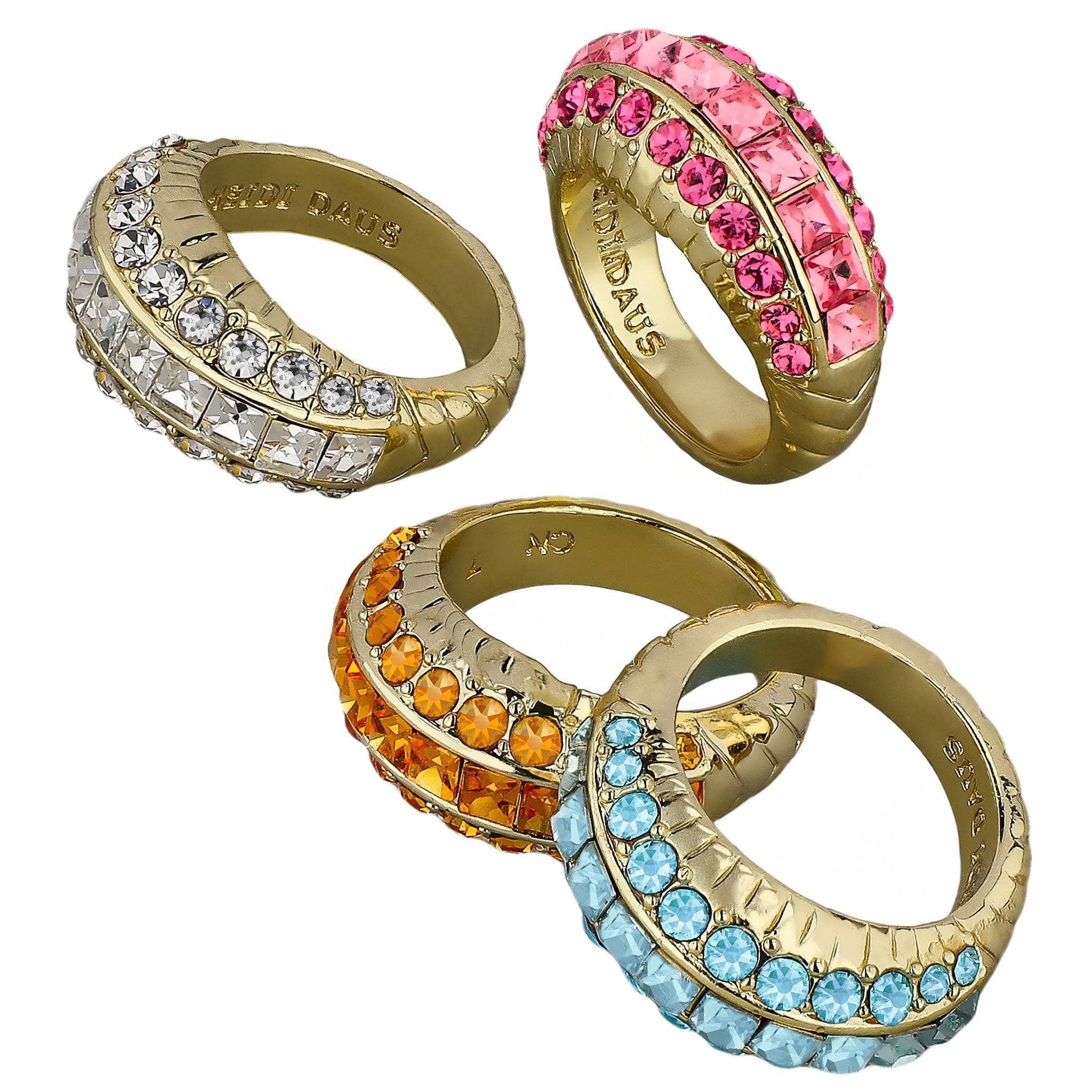 HEIDI DAUS®"Infinite Magic" Crystal Ring